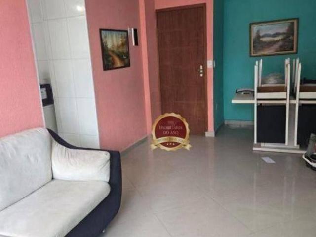 Apartamento com 2 dormitórios à venda, 67 m² por R$ 398.000,00 Aviação Praia Grande/SP