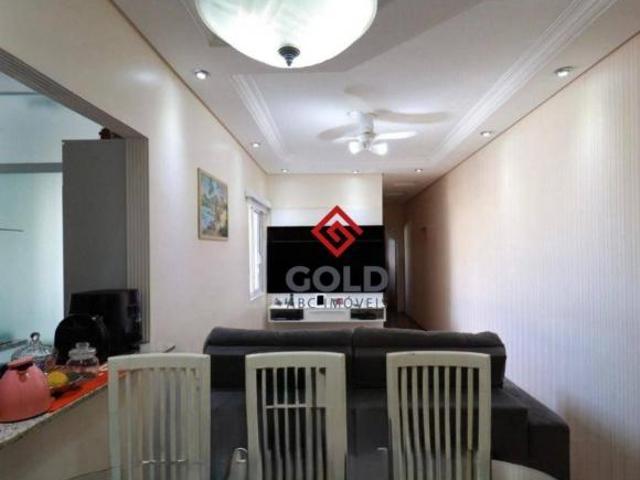 Apartamento com 2 dormitórios à venda, 67 m² por R$ 475.000 Parque das Nações Santo André/SP