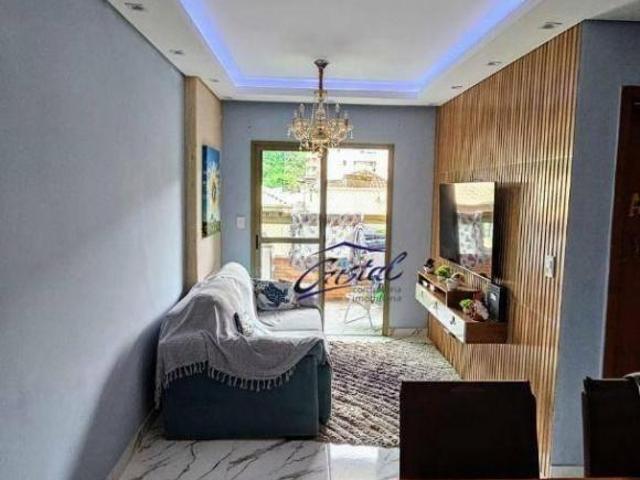 Apartamento com 2 dormitórios à venda, 67 m² por R$ 500.000,00 Canto do Forte Praia Grande/SP
