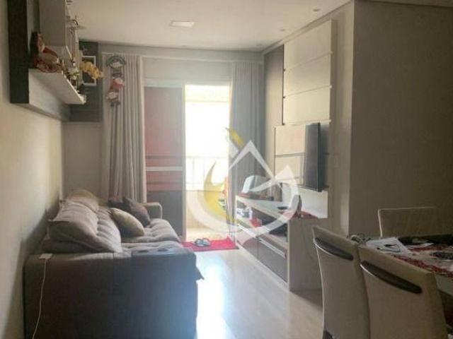 Apartamento com 2 dormitórios à venda, 67 m² por R$ 600.000,00 Residencial Florença Paulínia/SP