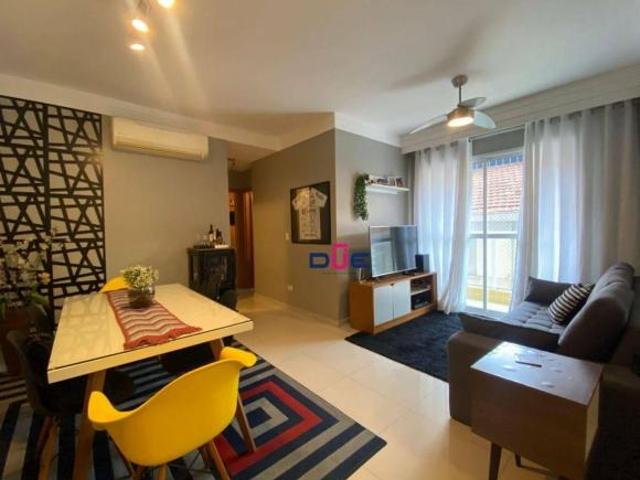 Apartamento com 2 dormitórios à venda, 67 m² por R$ 730.000,00 Campo Grande Santos/SP