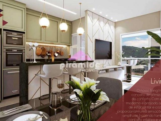 Apartamento com 2 dormitórios à venda, 67m² por R$ 592.324,00 Itaguá Ubatuba/SP