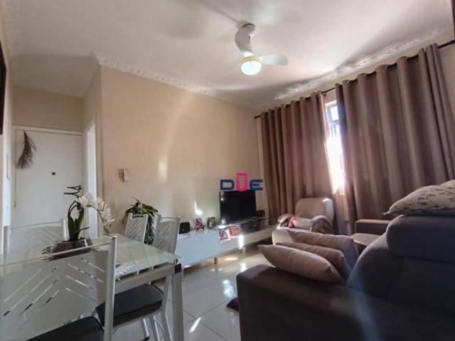 Apartamento com 2 dormitórios à venda, 68 m² por R$ 375.000,00 Campo Grande Santos/SP