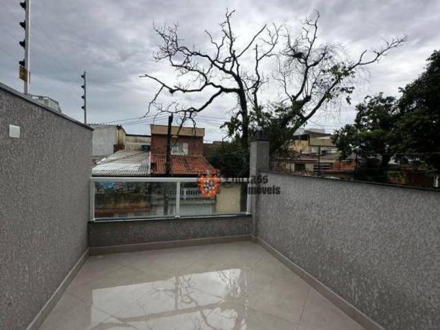 Apartamento com 2 dormitórios à venda, 68 m² por R$ 430.000 Vila Linda Santo André/SP