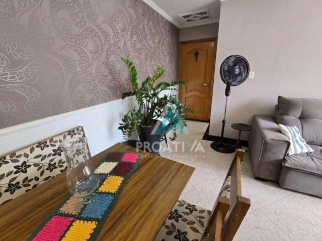 Apartamento com 2 dormitórios à venda, 68 m² por R$ 445.200,00 Vila Valparaíso Santo André/SP