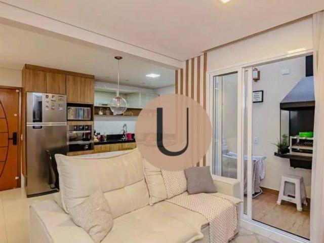 Apartamento com 2 dormitórios à venda, 68 m² por R$ 530.000,00 Vila Valparaíso Santo André/SP