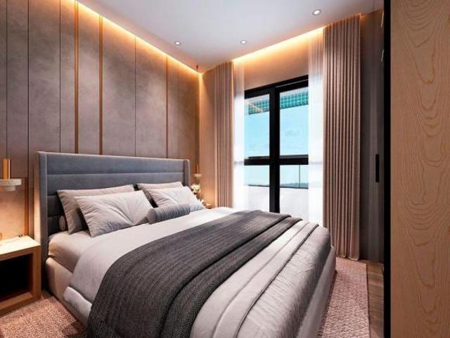Apartamento com 2 dormitórios à venda, 68 m² por R$ 543.600,00 Canto do Forte Praia Grande/SP
