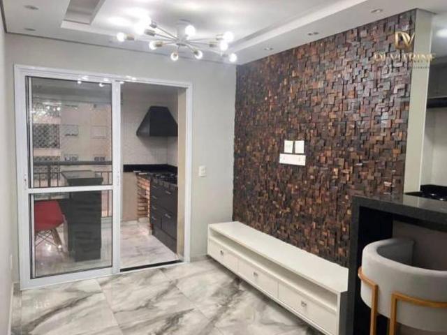Apartamento com 2 dormitórios à venda, 68 m² por R$ 745.000,00 Jardim Flor da Montanha Guarulhos