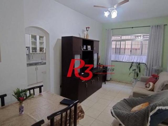 Apartamento com 2 dormitórios à venda, 69 m² por R$ 370.000,00 Encruzilhada Santos/SP