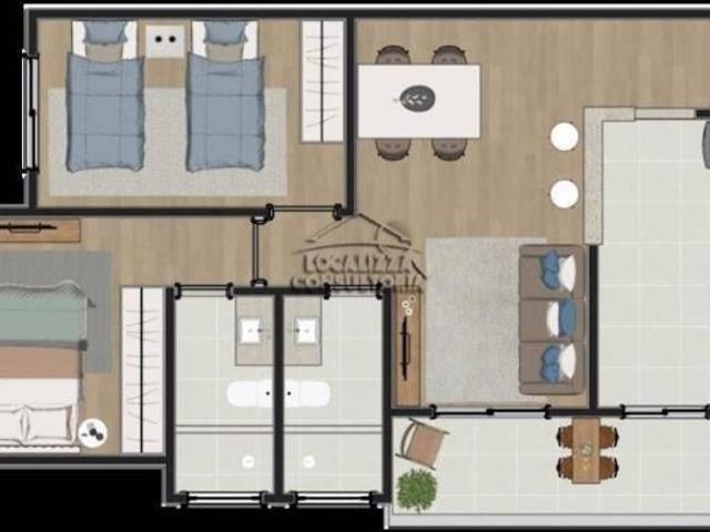Apartamento com 2 dormitórios à venda, 69 m² por R$ 400.000,00 Jardim Dona Judith Americana/SP
