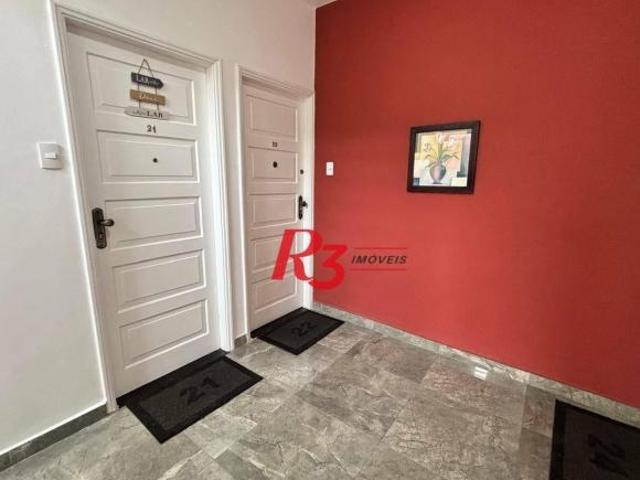 Apartamento com 2 dormitórios à venda, 69 m² por R$ 420.000,00 Encruzilhada Santos/SP