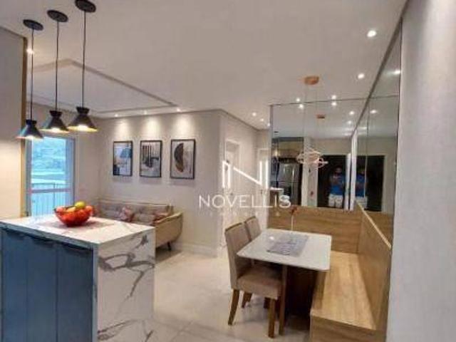 Apartamento com 2 dormitórios à venda, 69 m² por R$ 450.000 São João Jacareí/SP