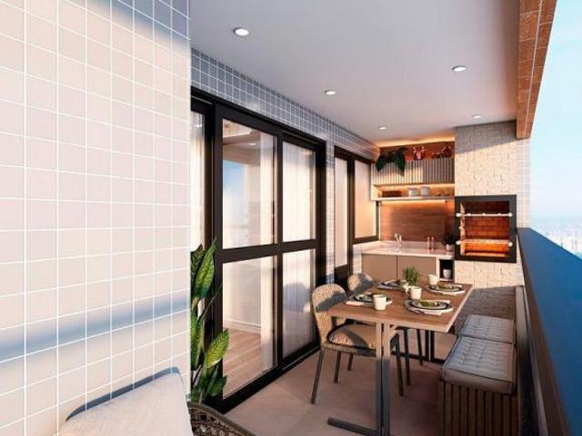 Apartamento com 2 dormitórios à venda, 69 m² por R$ 535.800,00 Canto do Forte Praia Grande/SP