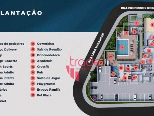 Apartamento com 2 dormitórios à venda, 69 m² por R$ 632.000,00 Nova Aliança Ribeirão Preto/SP