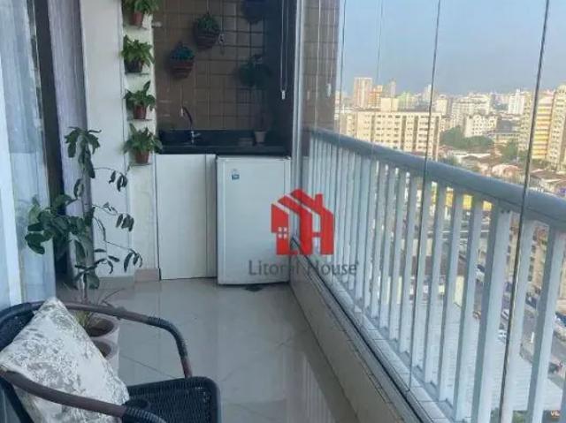 Apartamento com 2 dormitórios à venda, 69 m² por R$ 650.000,00 Encruzilhada Santos/SP