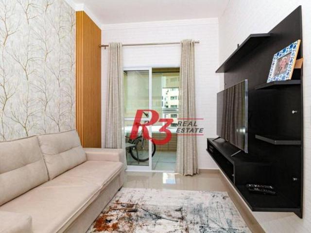 Apartamento com 2 dormitórios à venda, 69 m² por R$ 750.000,00 Itararé São Vicente/SP