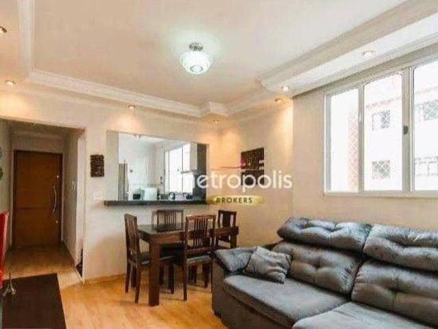 Apartamento com 2 dormitórios à venda, 60 m² por R$ 347.000,00 Vila Príncipe de Gales Santo Andr
