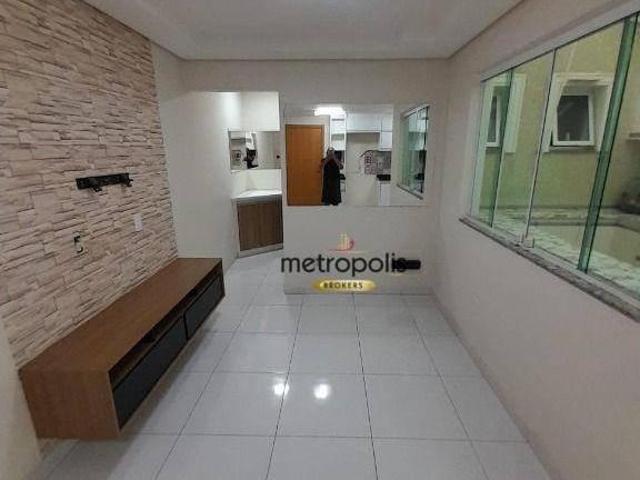 Apartamento com 2 dormitórios à venda, 60 m² por R$ 356.000,00 Jardim Ana Maria Santo André/SP