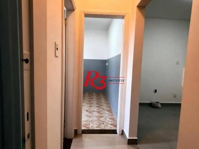 Apartamento com 2 dormitórios à venda, 60 m² por R$ 360.000,00 Embaré Santos/SP