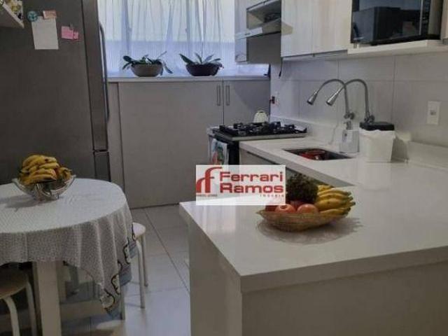 Apartamento com 2 dormitórios à venda, 60 m² por R$ 375.000,00 Parque Cecap Guarulhos/SP