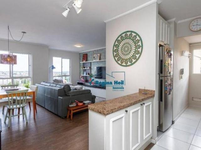 Apartamento com 2 dormitórios à venda, 60 m² por R$ 395.000,00 Capão Raso Curitiba/PR