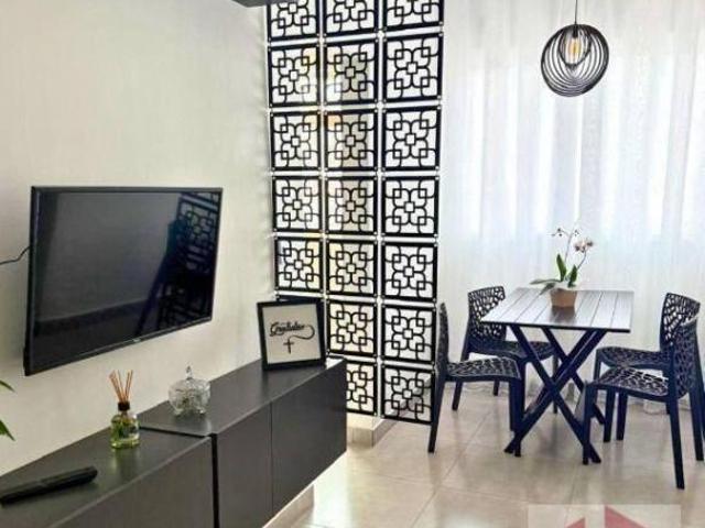 Apartamento com 2 dormitórios à venda, 60 m² por R$ 445.000 Embaré Santos/SP