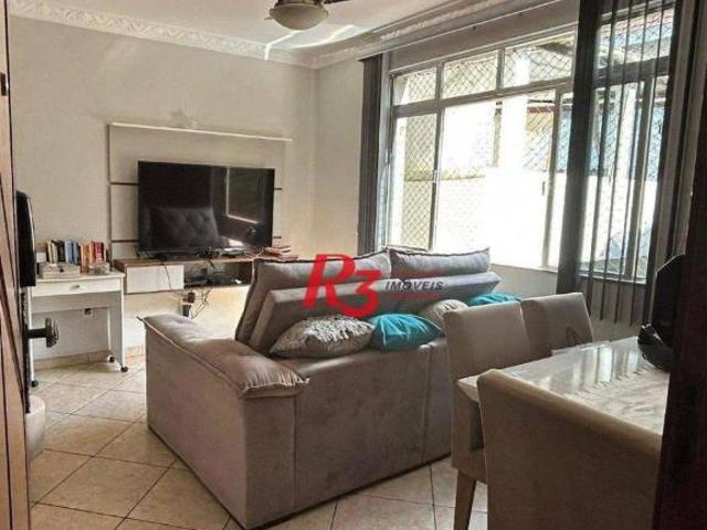 Apartamento com 2 dormitórios à venda, 60 m² por R$ 450.000,00 Embaré Santos/SP