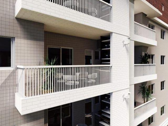 Apartamento com 2 dormitórios à venda, 60 m² por R$ 475.900 Aviação Praia Grande/SP