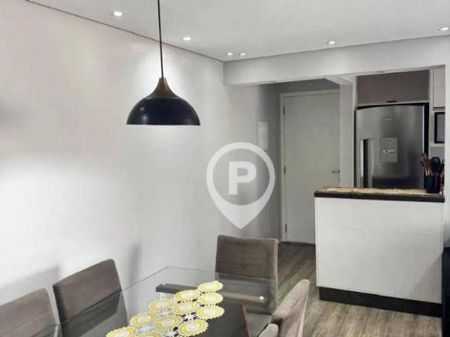 Apartamento com 2 dormitórios à venda, 60 m² por R$ 487.000 Vila Valparaíso Santo André/SP