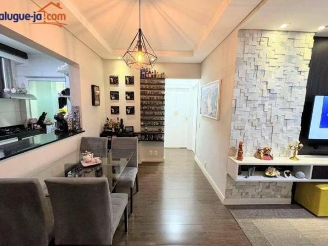 Apartamento com 2 dormitórios à venda, 60 m² por R$ 495.000 Jardim América São José dos Campos/S