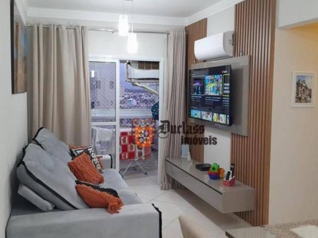 Apartamento com 2 dormitórios à venda, 60 m² por R$ 490.000,00 Vila Tupi Praia Grande/SP