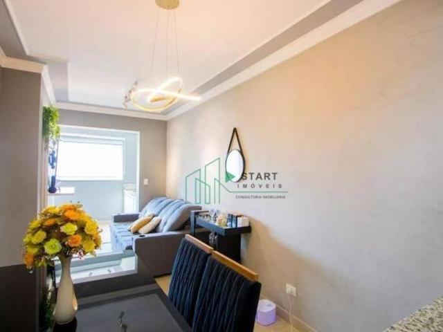 Apartamento com 2 dormitórios à venda, 60 m² por R$ 527.000 Campestre Santo André/SP