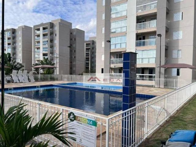 Apartamento com 2 dormitórios à venda, 60 m² por R$ 535.000,00 Balneario Tropical Paulínia/SP