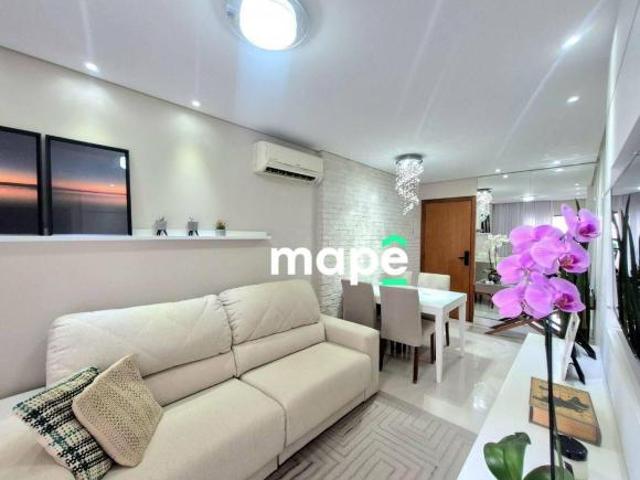 Apartamento com 2 dormitórios à venda, 60 m² por R$ 600.000,00 Embaré Santos/SP