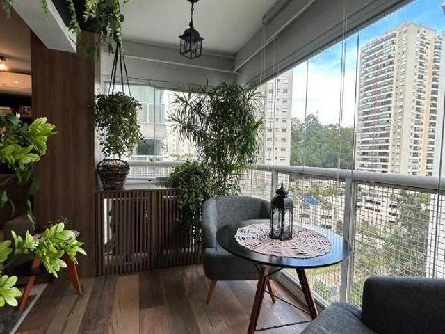 Apartamento com 2 dormitórios à venda, 60 m² por R$ 650.000,00 Vila Andrade São Paulo/SP