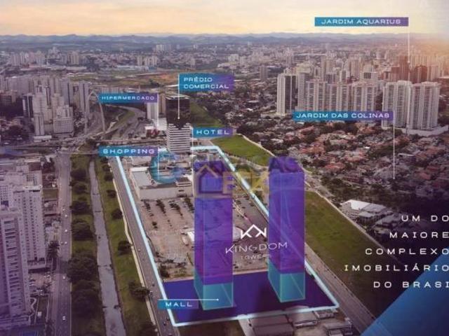 Apartamento com 2 dormitórios à venda, 60 m² por R$ 900.000 Jardim das Colinas São José dos Camp