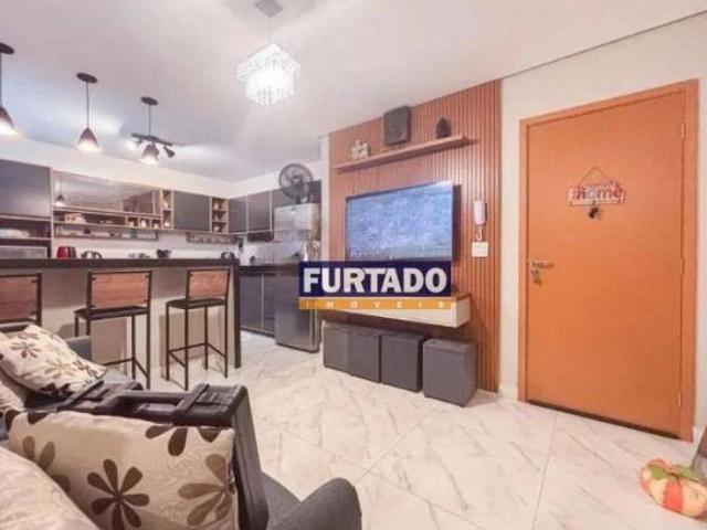 Apartamento com 2 dormitórios à venda, 61 m² Santa Maria Santo André/SP