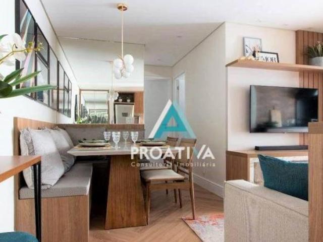 Apartamento com 2 dormitórios à venda, 61 m² Silveira Santo André/SP