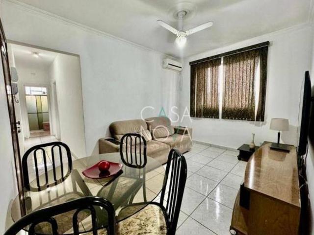 Apartamento com 2 dormitórios à venda, 61 m² por R$ 345.000,00 Marapé Santos/SP