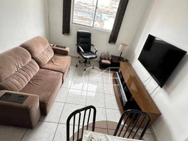 Apartamento com 2 dormitórios à venda, 61 m² por R$ 345.000,00 Marapé Santos/SP