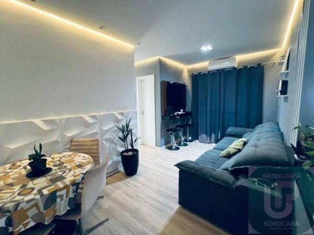 Apartamento com 2 dormitórios à venda, 61 m² por R$ 385.000,00 Residencial Lírios Sorocaba/SP