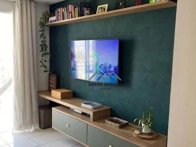 Apartamento com 2 dormitórios à venda, 61 m² por R$ 390.000,00 Jardim Tamoio Jundiaí/SP