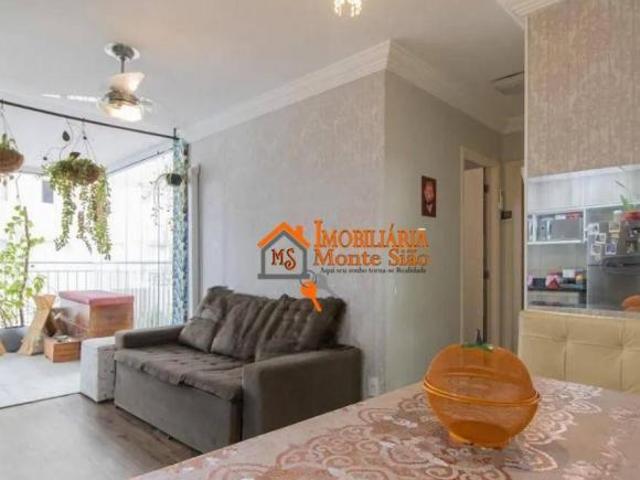 Apartamento com 2 dormitórios à venda, 61 m² por R$ 477.000 Macedo Guarulhos/SP