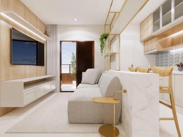 Apartamento com 2 dormitórios à venda, 61 m² por R$ 599.000,00 Canto do Forte Praia Grande/SP