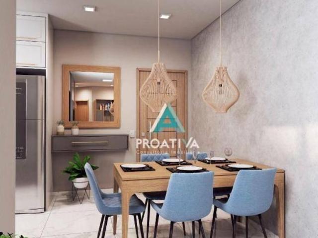 Apartamento com 2 dormitórios à venda, 62 m² por Paraíso Santo André/SP