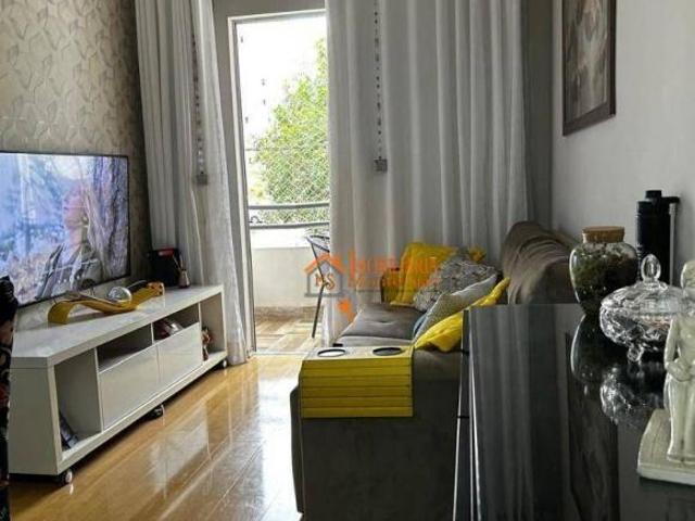 Apartamento com 2 dormitórios à venda, 62 m² por R$ 360.000,00 Jardim Testae Guarulhos/SP