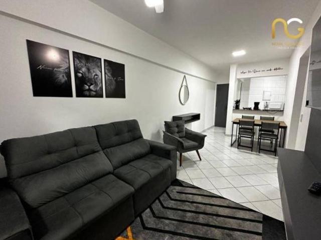Apartamento com 2 dormitórios à venda, 62 m² por R$ 385.000,00 Aviação Praia Grande/SP