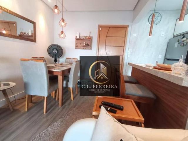 Apartamento com 2 dormitórios à venda, 62 m² por R$ 479.000,00 Aviação Praia Grande/SP