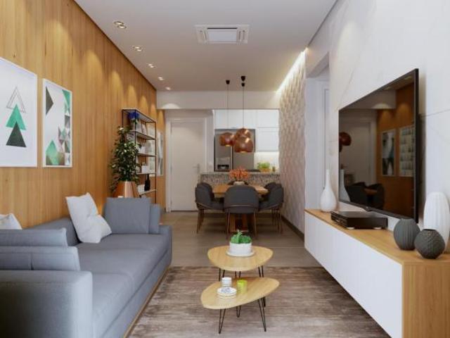 Apartamento com 2 dormitórios à venda, 62 m² por R$ 516.000,00 Aviação Praia Grande/SP