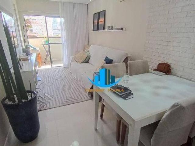 Apartamento com 2 dormitórios à venda, 62 m² por R$ 649.000,00 Boqueirão Santos/SP